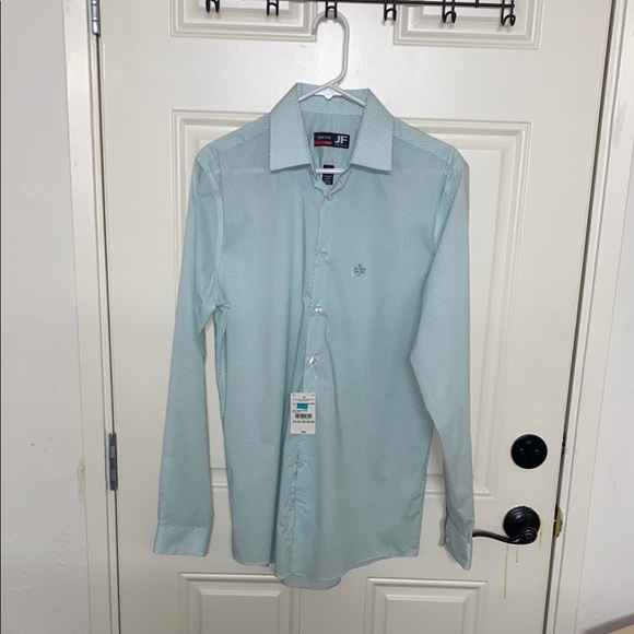 jf j.ferrar | Shirts | Jf Jferrar Blue Dress Shirt Smooth Fabric ...